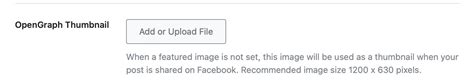 Open Graphsocial Preview Image Is Not Displayed Rank Math