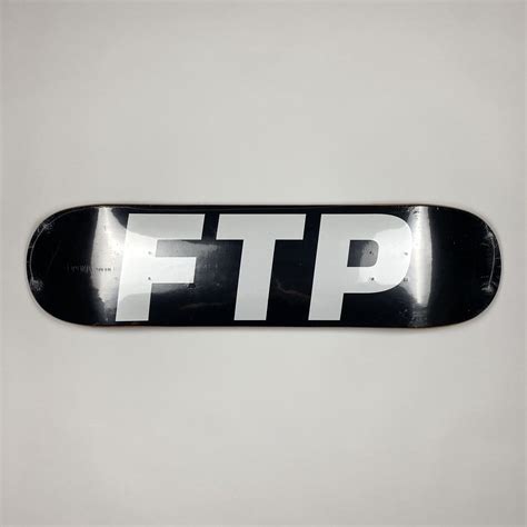 Fuck The Population Ftp Glow In The Dark Logo Deck Size 8 Grailed