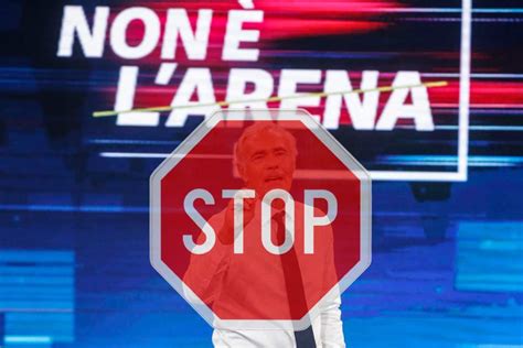 Massimo Giletti Sospesa Non è Larena Cosa Sta Succedendo Ff Web