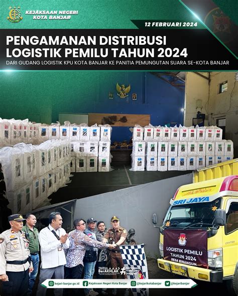 Pengamanan Distribusi Logistik Pemilu Tahun 2024 Dari Gudang Logistik