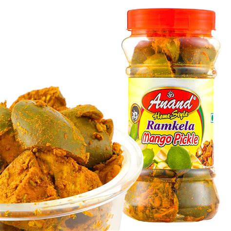 Buy Anand Homemade Ramkela Mango Pickle Ready To Eat Aam Ka Sukha Achar Less Oil Tasty