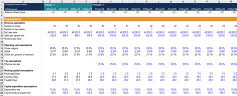 12 Month Cash Flow Statement Template