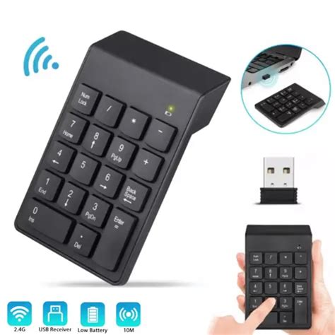 Wireless Numeric Keypad Mini Number Pad Keyboard Ido Lk