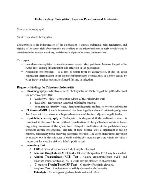 Script For Reporting Pdf Gallbladder Medical Specialties
