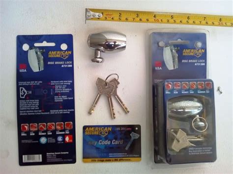 Promo Gembok Cakram Motor American Secure Anti Maling Anti Cairan Keras