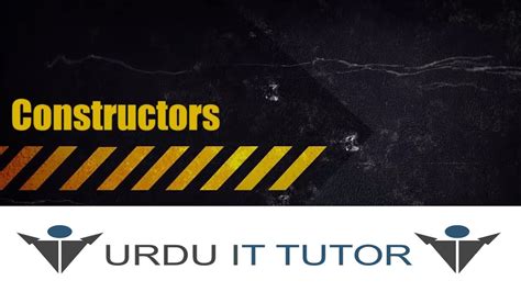 19 C Tutorial Constructor Youtube