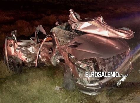 Un joven murió en un choque frontal entre dos autos El Rosalenio