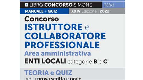 I 10 Migliori Libri Per Il Concorso Di Istruttore Amministrativo