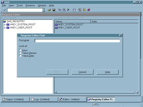 The Sas Registry Managing The Sas Registry