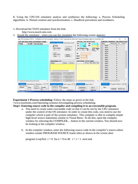 Cpuos Simulator Manualr2019 Pdf