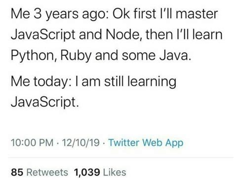 the eternal javascript rabbit hole ·
