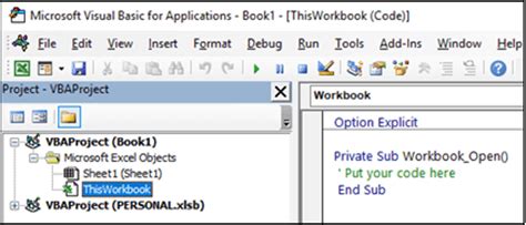 ¿cómo Ejecutar Una Macro Al Abrir Excel Just Exw