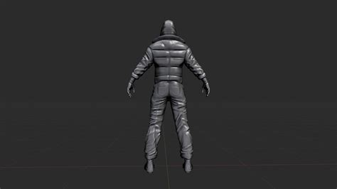 Binary Digit Jacket Over Hoodie