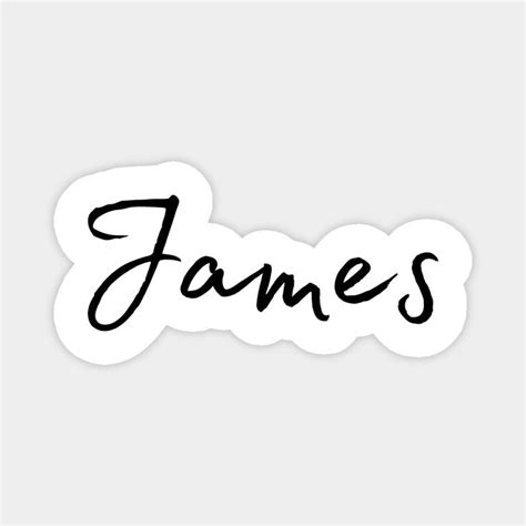 Custom Name Calligraphy Magnet