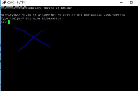 esp 8266 and putty problème Forum Zeste de Savoir