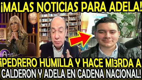 ADELA EN SHOCK MANUEL PEDRERO LE DA TREMENDA PVTIZA Y HACE MI3RDA A
