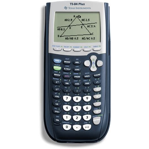 Texas Instruments Ti 84 Plus Graphing Calculator Clock Texti84plus Tex Ti84plus Office