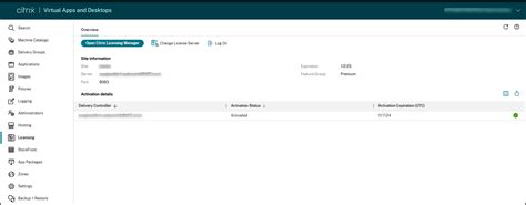 License Activation Service Citrix Virtual Apps And Desktops™ 7 2503