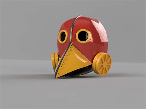 3d File Galgali Mask From Chainsaw Man Stl Files 🪚・design To Download And 3d Print・cults