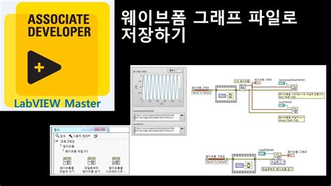 웨이브폼 그래프 파일로 저장하기 동영상 강좌 Youtube