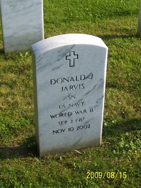 Donald J Jarvis 1917 2002 Find A Grave Memorial