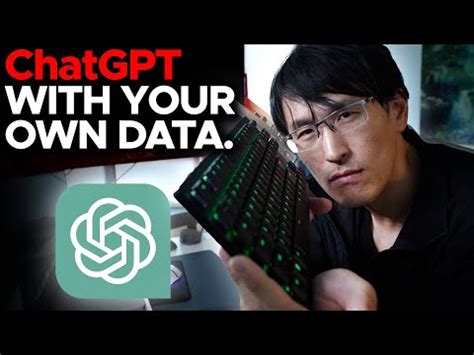 Using ChatGPT With YOUR OWN Data This Is Magical LangChain OpenAI