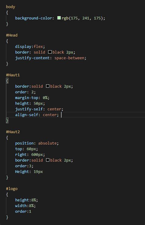 Résolu CSS Flexbox Centrage Débutant par Matcode56 page 1