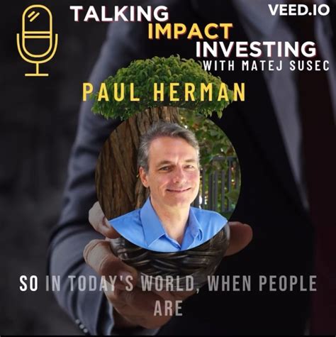 R Paul Herman Fsa On Linkedin Thanks To Matej Susec For His Thoughtful Interview And Podcast