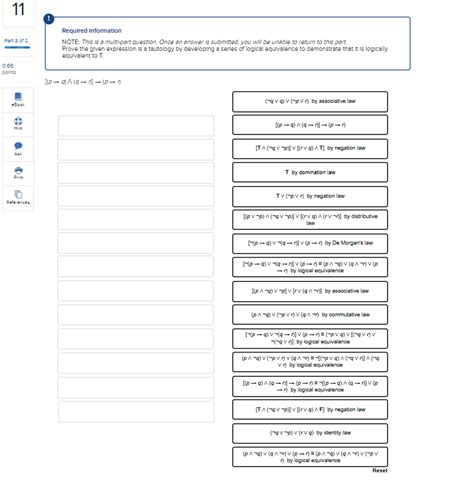 Solved Help With Number 11 Prove The Given Expression Is A