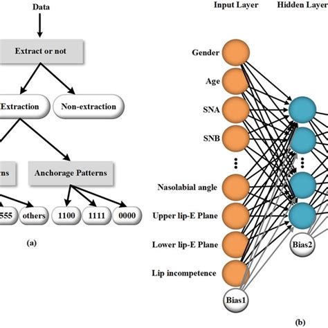 A The Data Processing Flow Chart B Structure Of The Neural Network