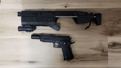 Modified Glock Pdw Kit To Fit My Hicapa R Airsoft
