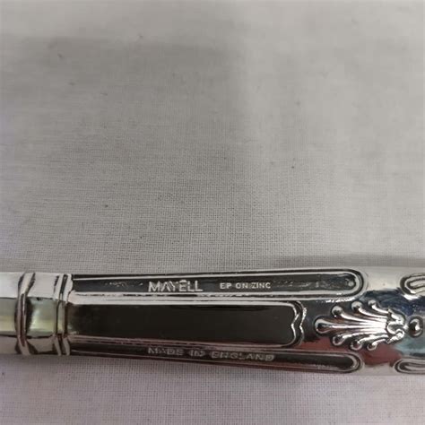 1930s Silver Cake Server Spatula Maxwell Made In Englands