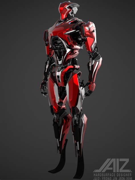 ArtStation ADVANCED RACER TRACER FRAME RED METAL EDITED YeongJin