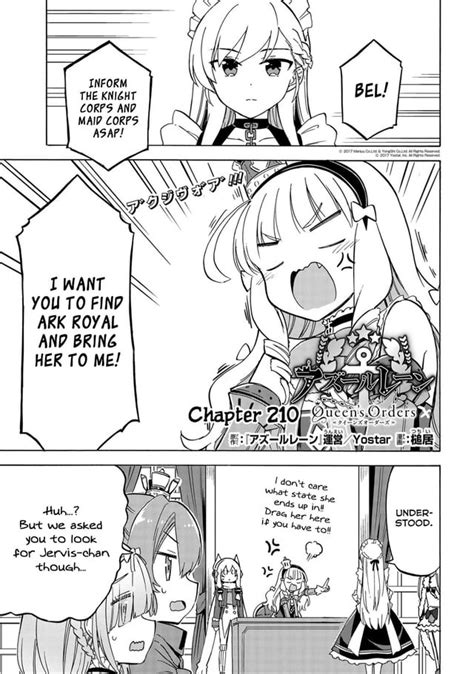 Azur Lane Queens Orders Chapter 210 Elizabeth Warspite Belfast