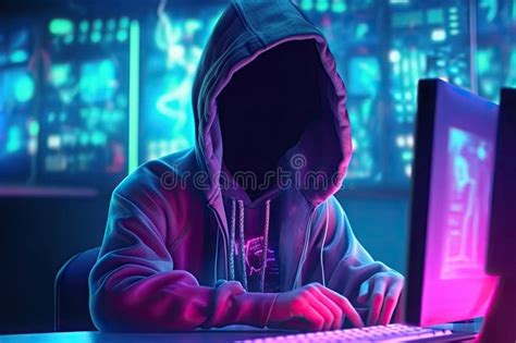 Anonymous Hacker Concept Of Hacking Cybersecurity Cybercrime