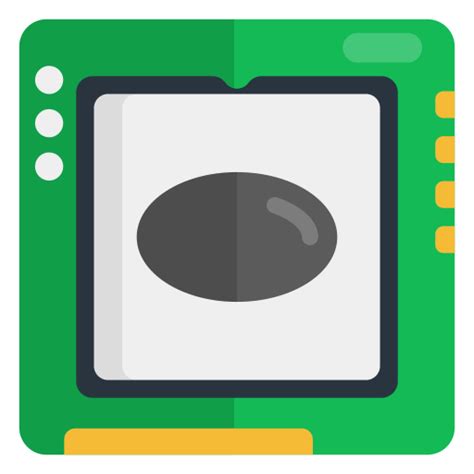 Microprocessor Generic Flat Icon