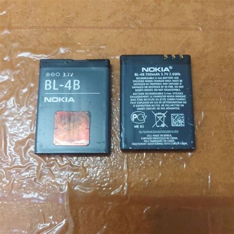 Jual Baterai Nokia Bl 4b Original Non Packing Shopee Indonesia
