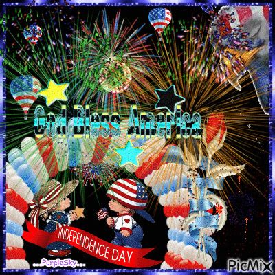 Happy 4th Of July Animado Gratis PicMix