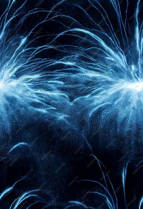 Premium Photo Neurons Firing Background Design 3d Illustrated