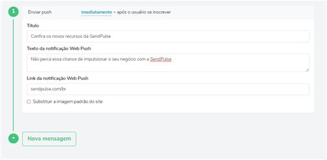 ferramentas para enviar notificações web push em sua estratégia de marketing digital SendPulse
