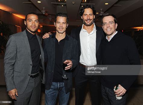 Actors Jesse Williams Timothy Olyphant Joe Manganiello And Ed