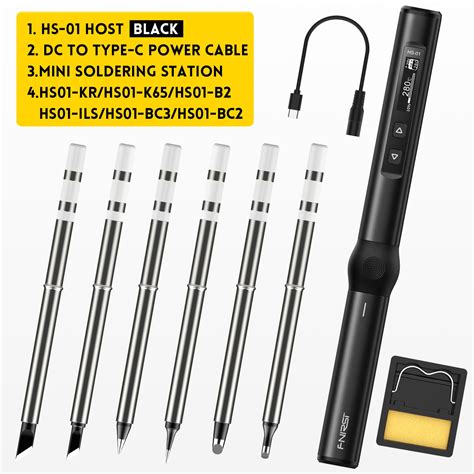 FNIRSI HS-01 Intelligent Soldering Iron