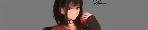 1440x296 Resolution Devil Anime Girl Art 1440x296 Resolution Wallpaper