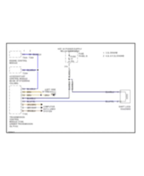 Shift Interlock Audi A6 Avant Quattro 2007 System Wiring Diagrams Wiring Diagrams For Cars
