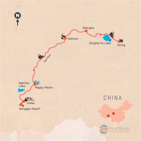 Xining Lhasa Road And Train Tour