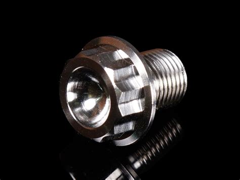 Speedfactory Racing Titanium Vtec Oil Squirter Block Off Bolt Kit 4pc