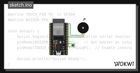 Door Alarm Design Wokwi Esp32 Stm32 Arduino Simulator