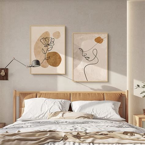 Amazon De Sarah Duke 2er Abstrakt Beige Poster Set Abstrakt