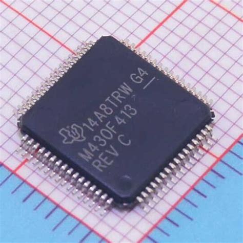 MCU 16bit MSP430 MSP430F413IPMR IC IC And MSP430F413IPMR