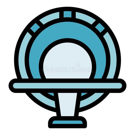 Xray Mri Icon Vector Flat Stock Vector Illustration Of Scanner 285596745
